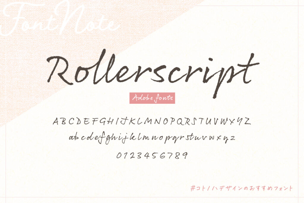 歴15年のデザイナーおすすめ！欧文フォント16選【Adobe Fonts/Google Fonts】 - コトノハデザインブログ